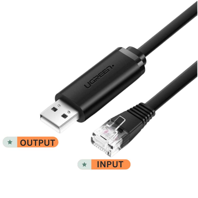 #Ugreen 3M USB-A to RJ45 Ethernet Adapter #Ugreen (60813) Console Cable ...